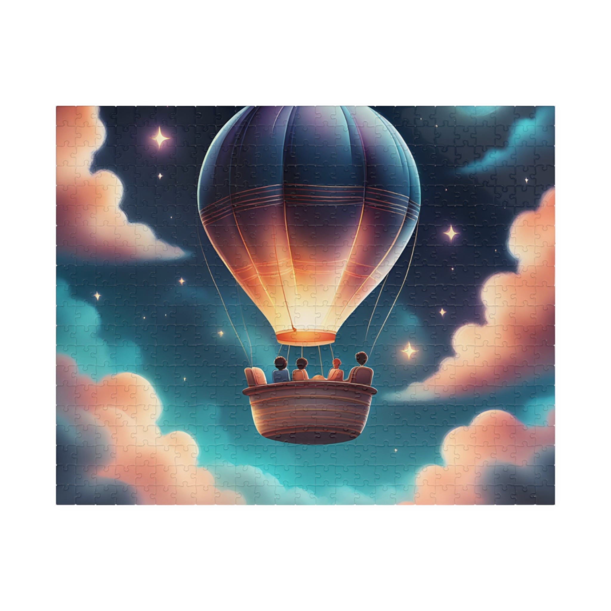 🎈Twilight Balloon Ride”🎈 Puzzle. (110, 252, 520, 1014-piece ...